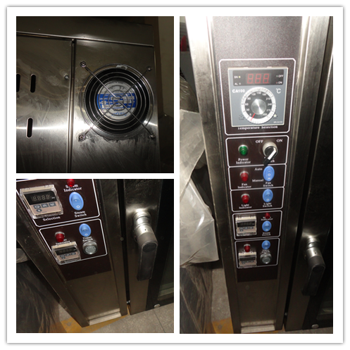 Steam Spray Commercial Baking Ovens Convection Toaster Oven With Proofer