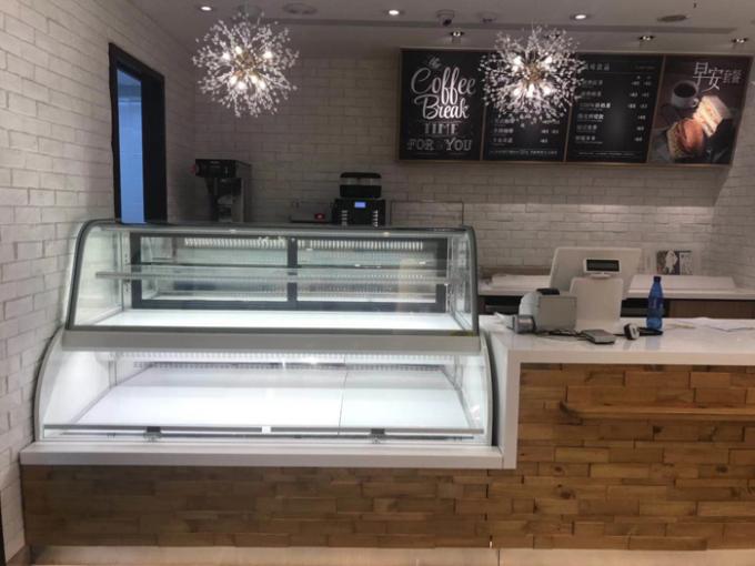 Combined Refrigerated Open Display Cases Full Cooling Separtely Controlled