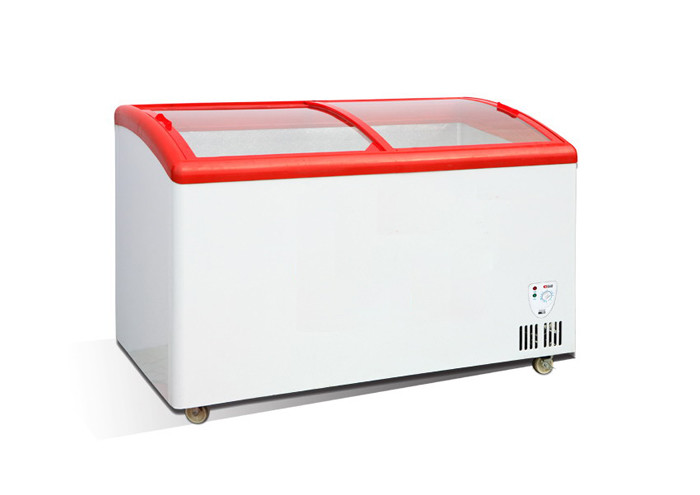 Sliding Commercial Glass Door Refrigerators Horizontal Grocery Store ...