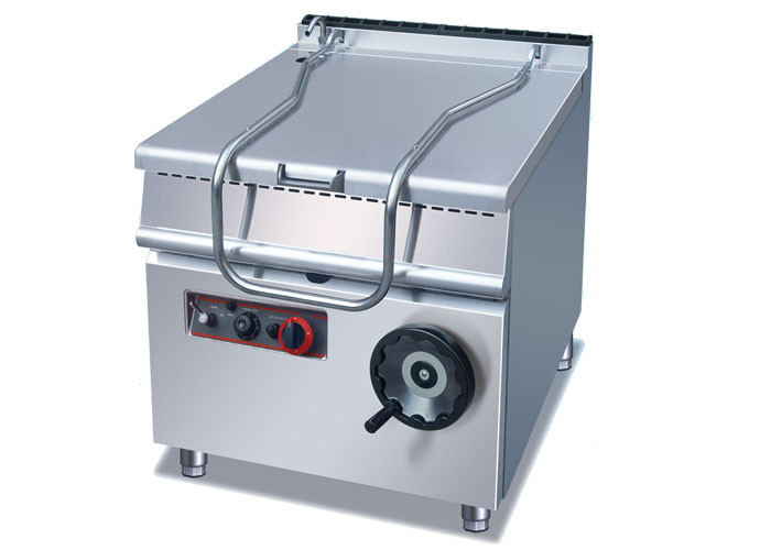 60L / 80L Gas Tilting Bratt Pan 380V Electric Bratt Pan For Frying ...